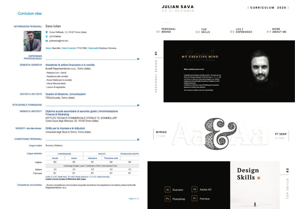 Come creare un curriculum da UX/UI Designer indimenticabile